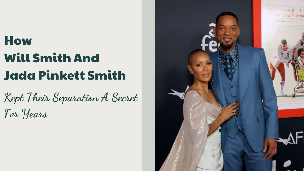 How Will Smith And Jada Pinkett Smith Kept Their Separation A Secret ...