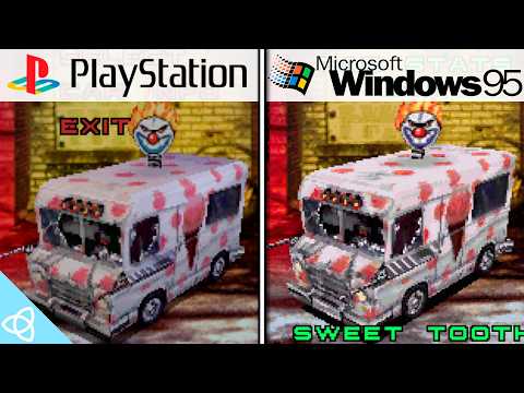 Twisted Metal - Obscure PC Version vs. PS1 | Side by Side