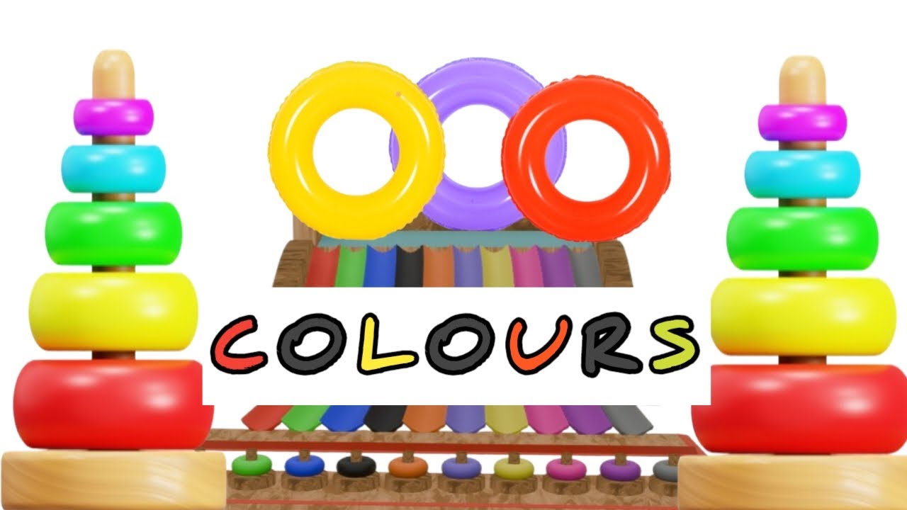 Colors For Kids | Learn colors with slide | colors for toddlers ...
