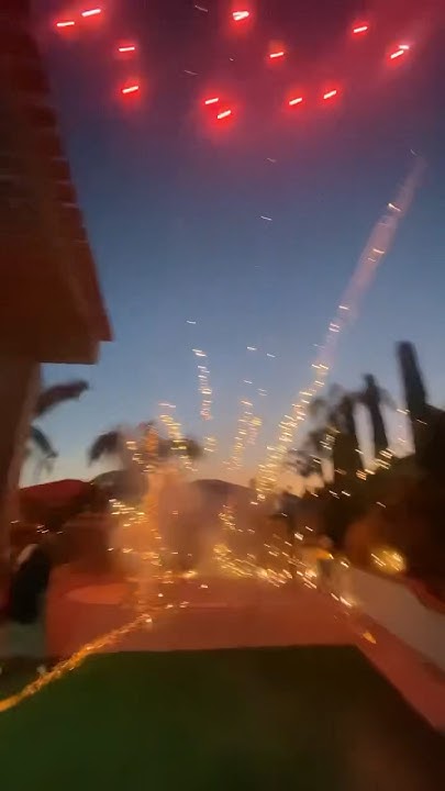 FIREWORKS GONE WRONG !!! - YouTube