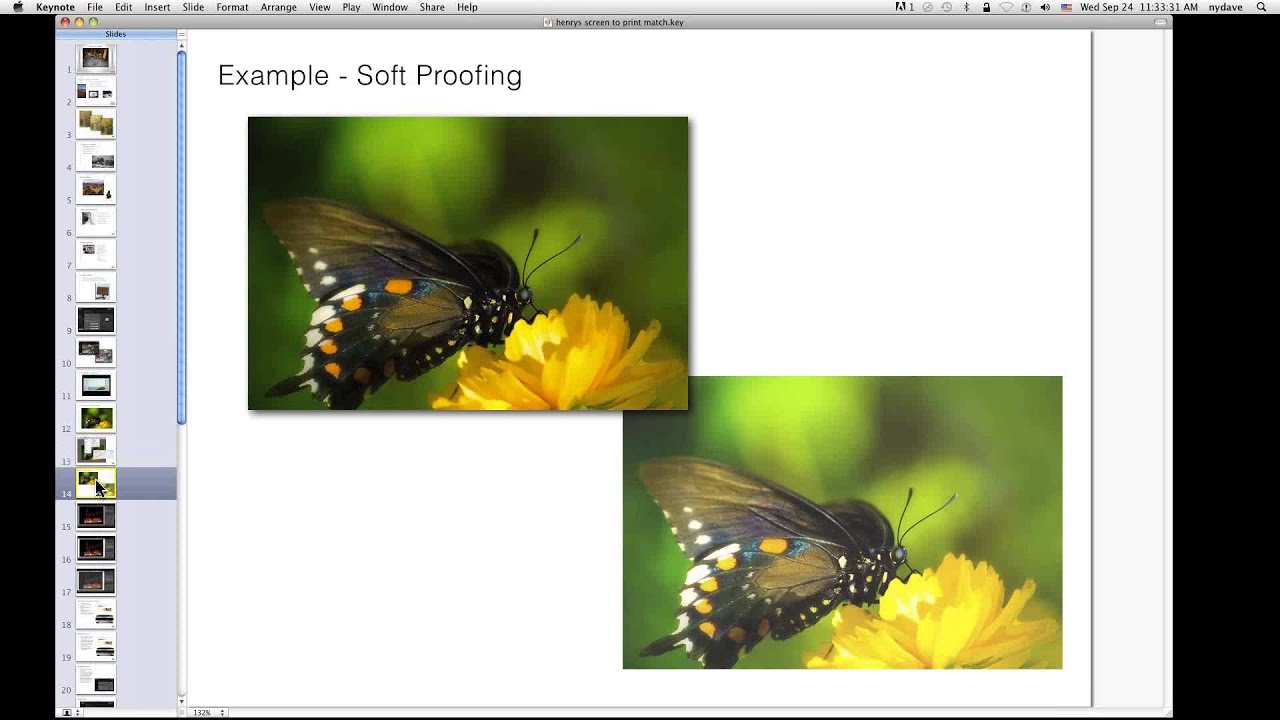 Screen to Print Match - YouTube