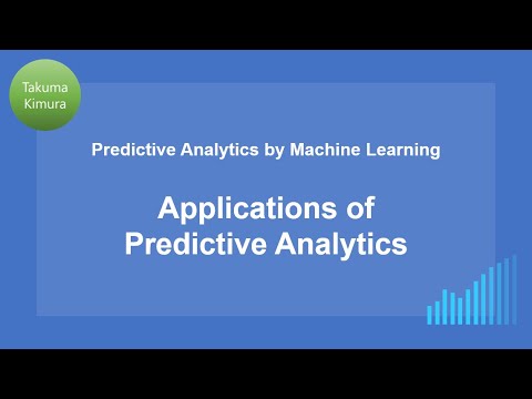 1-3. Applications of Predictive Analytics (Predictive Analytics by ...