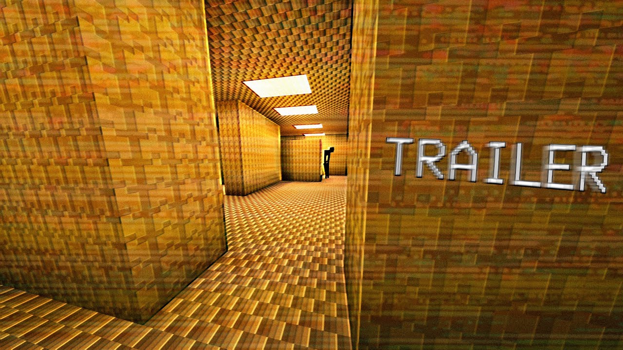 Backrooms Trailer in Minecraft - YouTube
