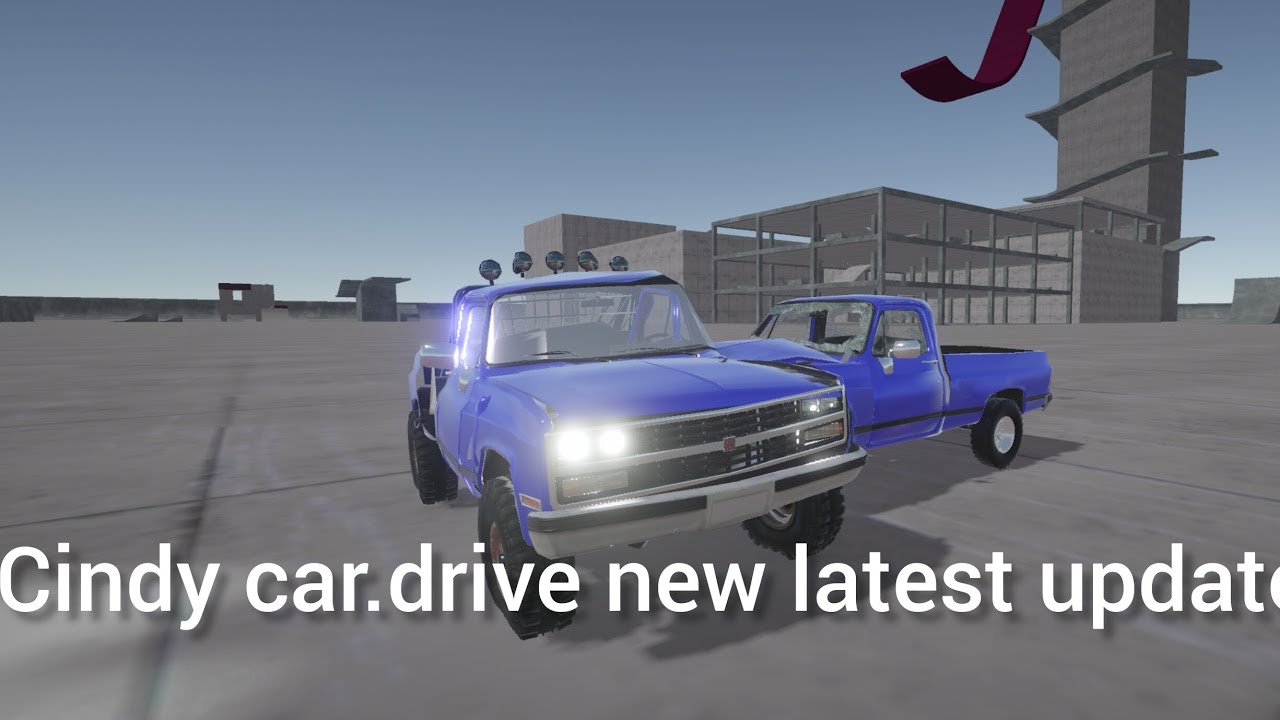 Cindy car drive | new graphics and crash test - YouTube