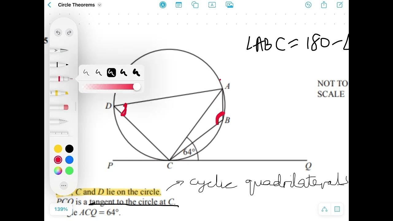 IGCSE Maths - Circle Theorems - YouTube