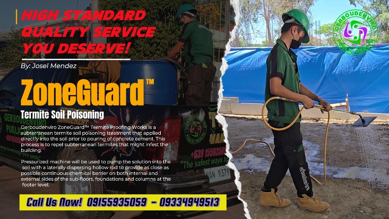 Gerboudenviro ZoneGuard™ Termite Soil Poisoning Treatment 15 - YouTube