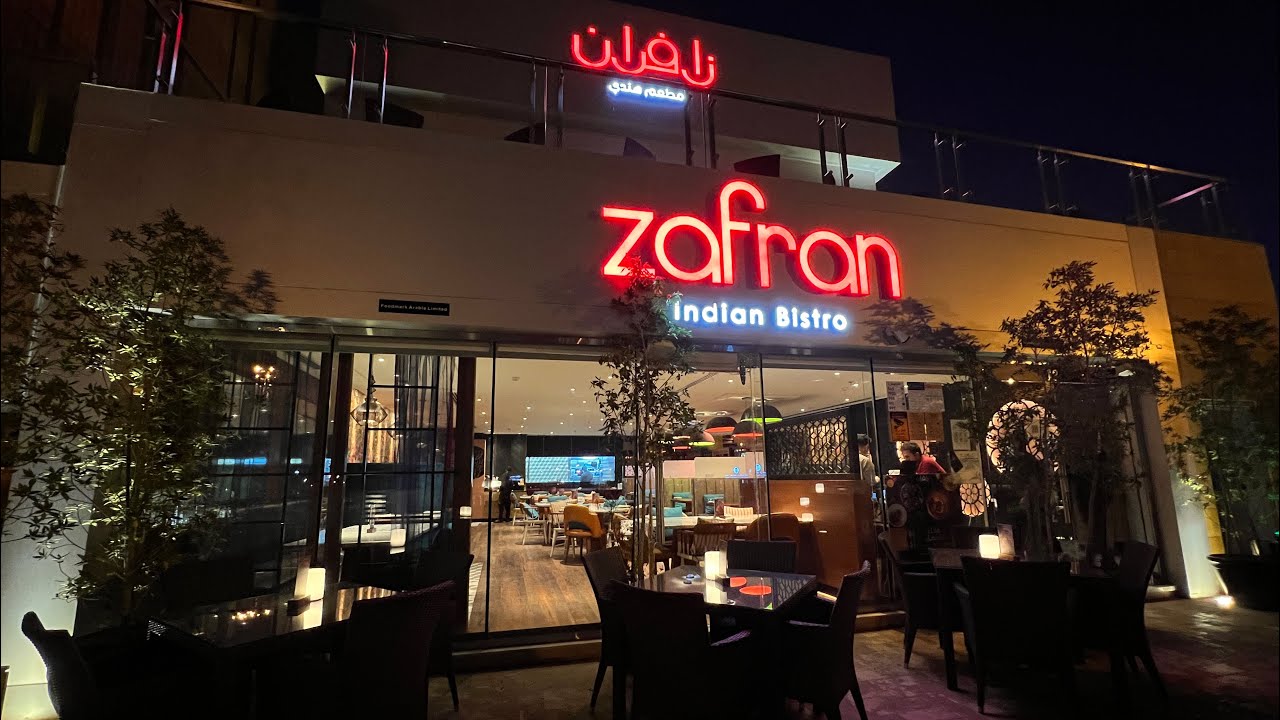 Zafran Indian Bistro | Levels Mall | Riyadh | Welcome Saudi - YouTube