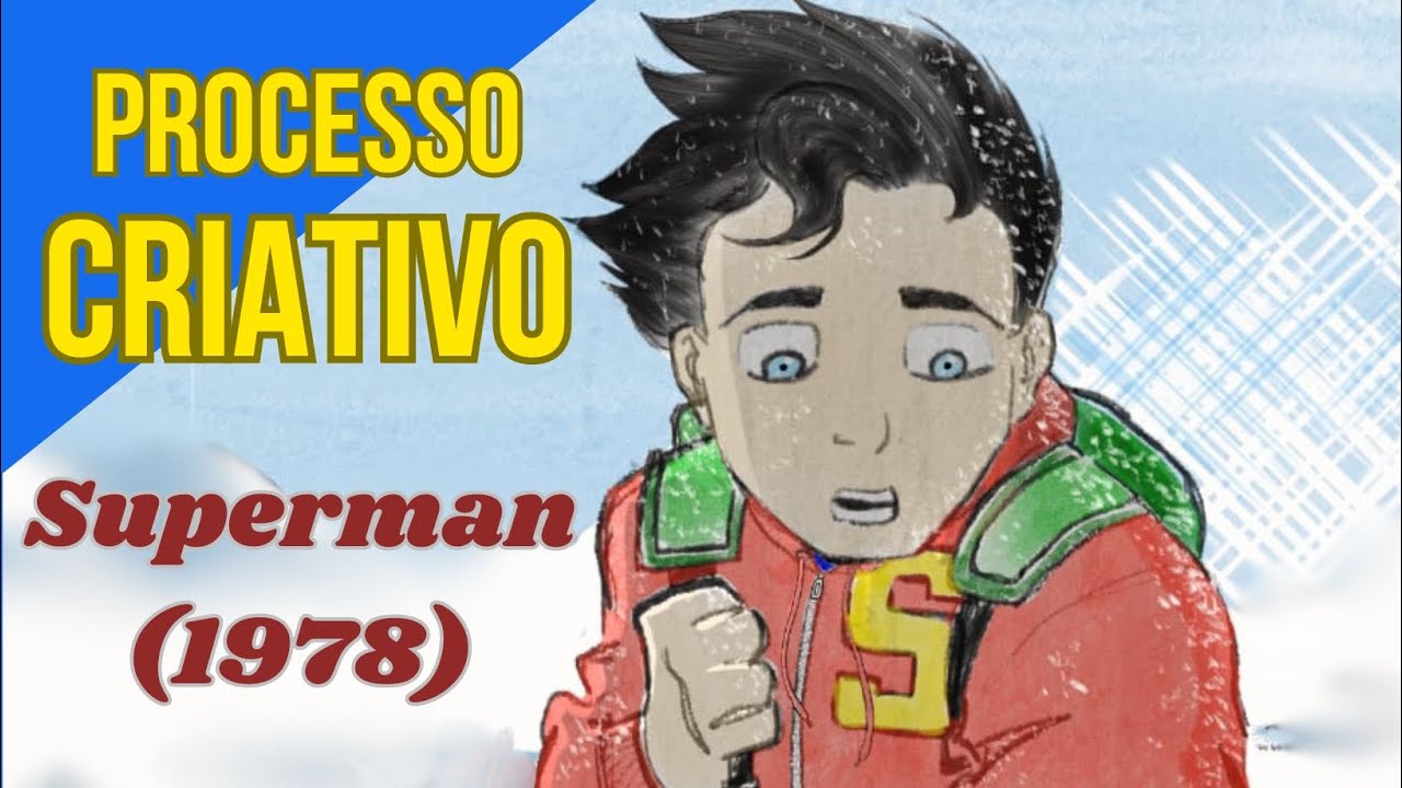 Processo criativo de desenho digital (SUPERMAN - 1978). - YouTube