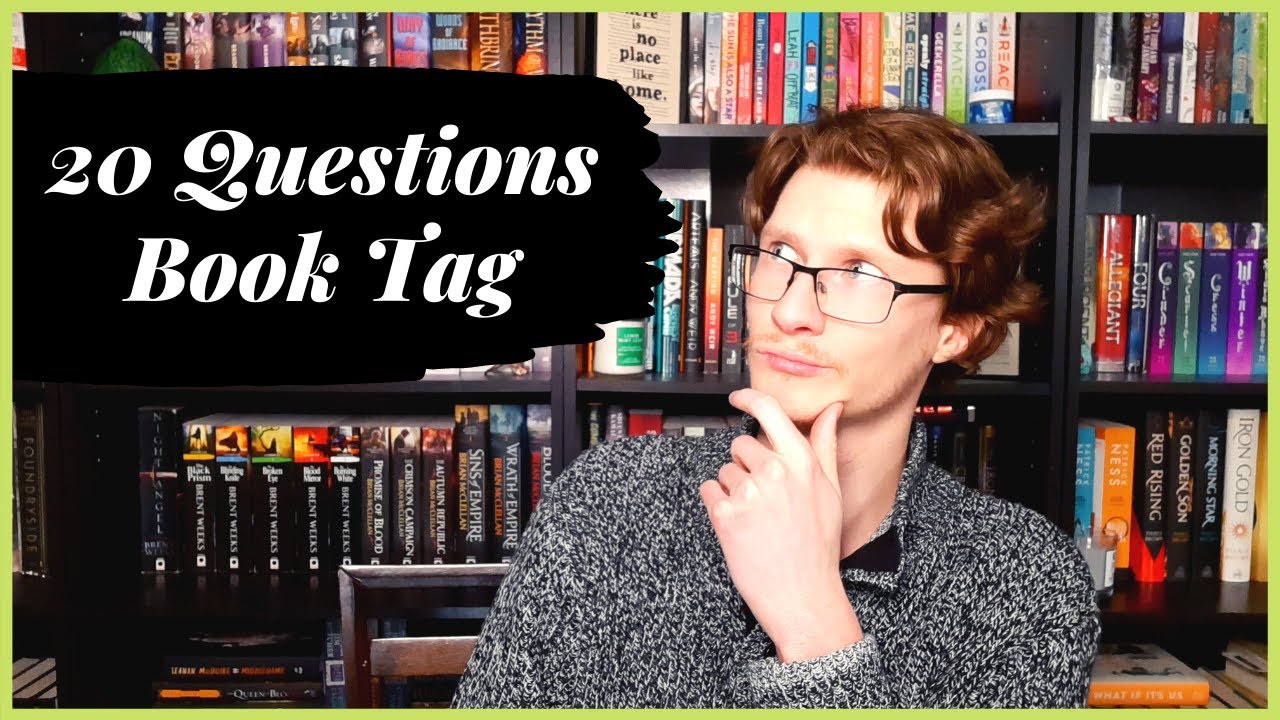 20 Questions Book Tag - YouTube
