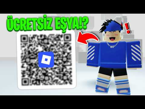 Roblox'da BEDAVA EŞYA Veren QR KODLAR!? | Roblox Bedava Eşya Nasıl Alınır?