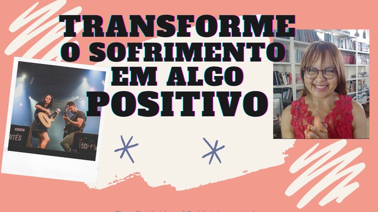 COMO EVITAR QUE O SOFRIMENTO SEJA ALGO NEGATIVO? - YouTube