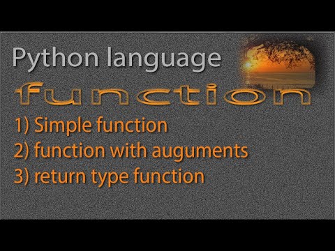 python function part1 - YouTube