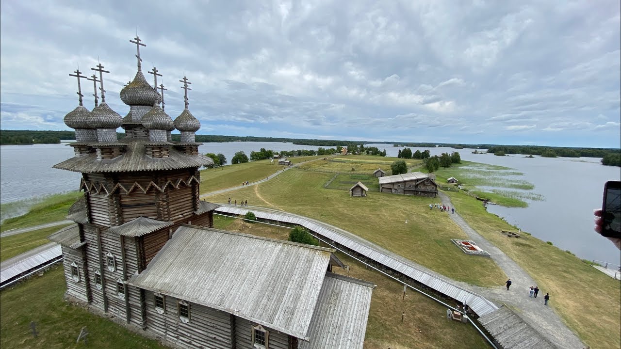 Kizhi Island on Lake Onega. The Republic of Karelia, Russia. Live - YouTube