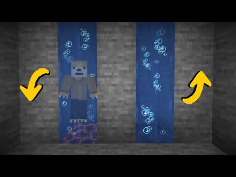 Su Asansörü Nasıl Yapılır? (Geliştirilmiş Versiyonu) | Minecraft