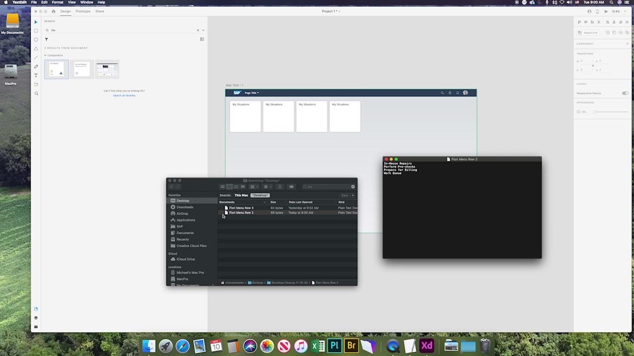 Prototype SAP Fiori with Adobe Xd - YouTube
