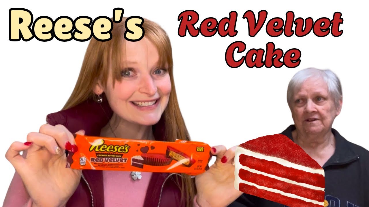 REESES RED VELVET CAKE: IS IT THE NEW BEST FLAVOR? - YouTube