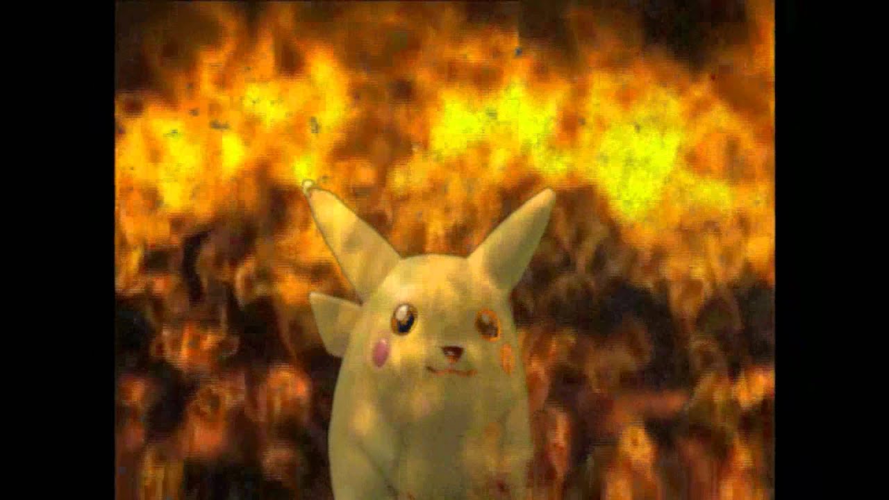 pikachu in front of a greenscreen - YouTube