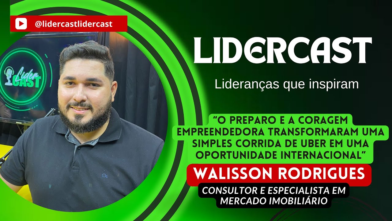 #11 - WALISSON RODRIGUES - CONSULTOR E ESPECIALISTA EM MERCADO IMOBILIÁRIO - YouTube