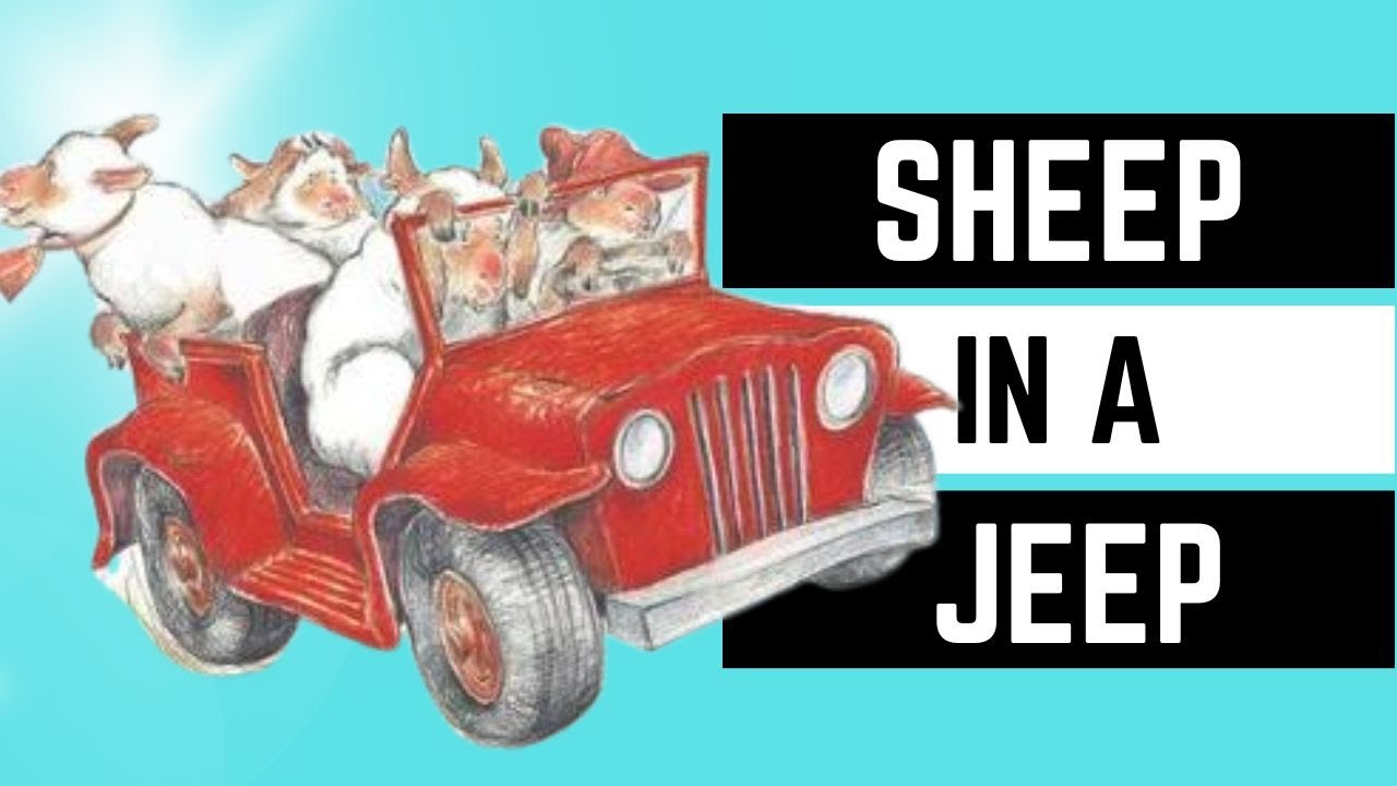 🐑🐑🚗💨🤪 SHEEP IN A JEEP | #readaloud #bedtimestory #picturebooks # ...