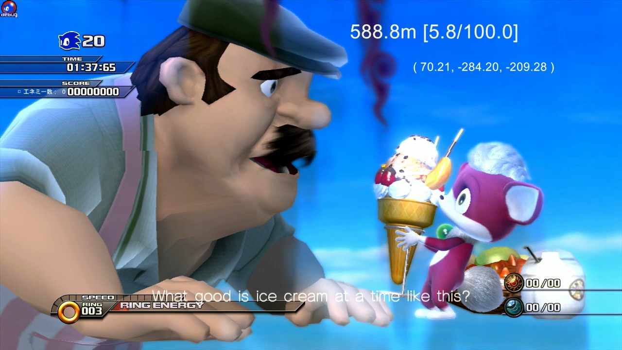 Beta Sonic Unleashed Preview Build - Testing - YouTube