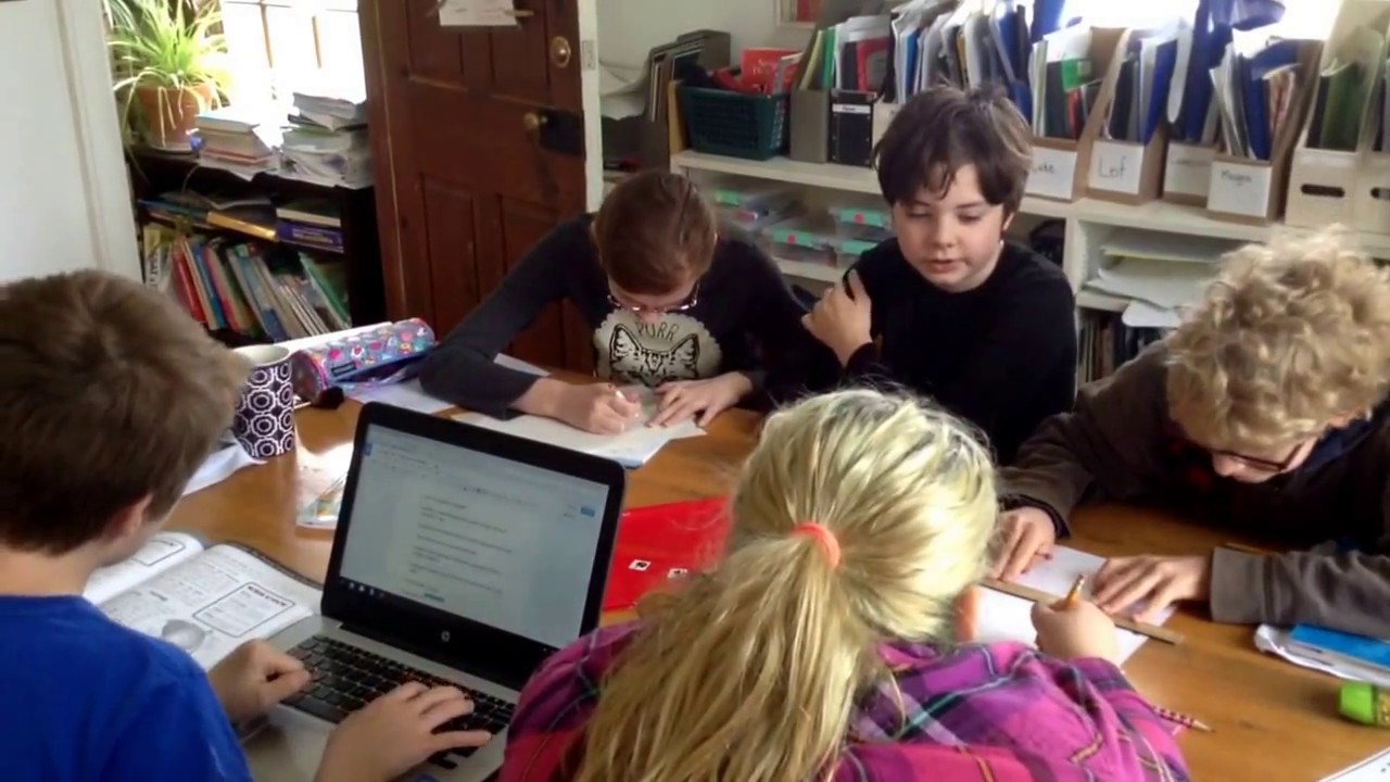Collaborative work in a multi-age classroom - YouTube