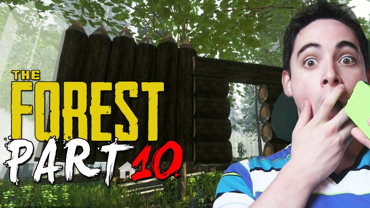 The Forest: Gameplay Walkthrough Part 10 - Horror Survival - DEFENSIVE ...