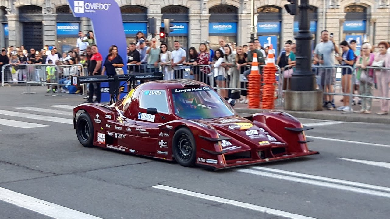 EXHIBICION DE JAVI VILLA EN OVIEDO | BRC B59 y Toyota GR Yaris - YouTube