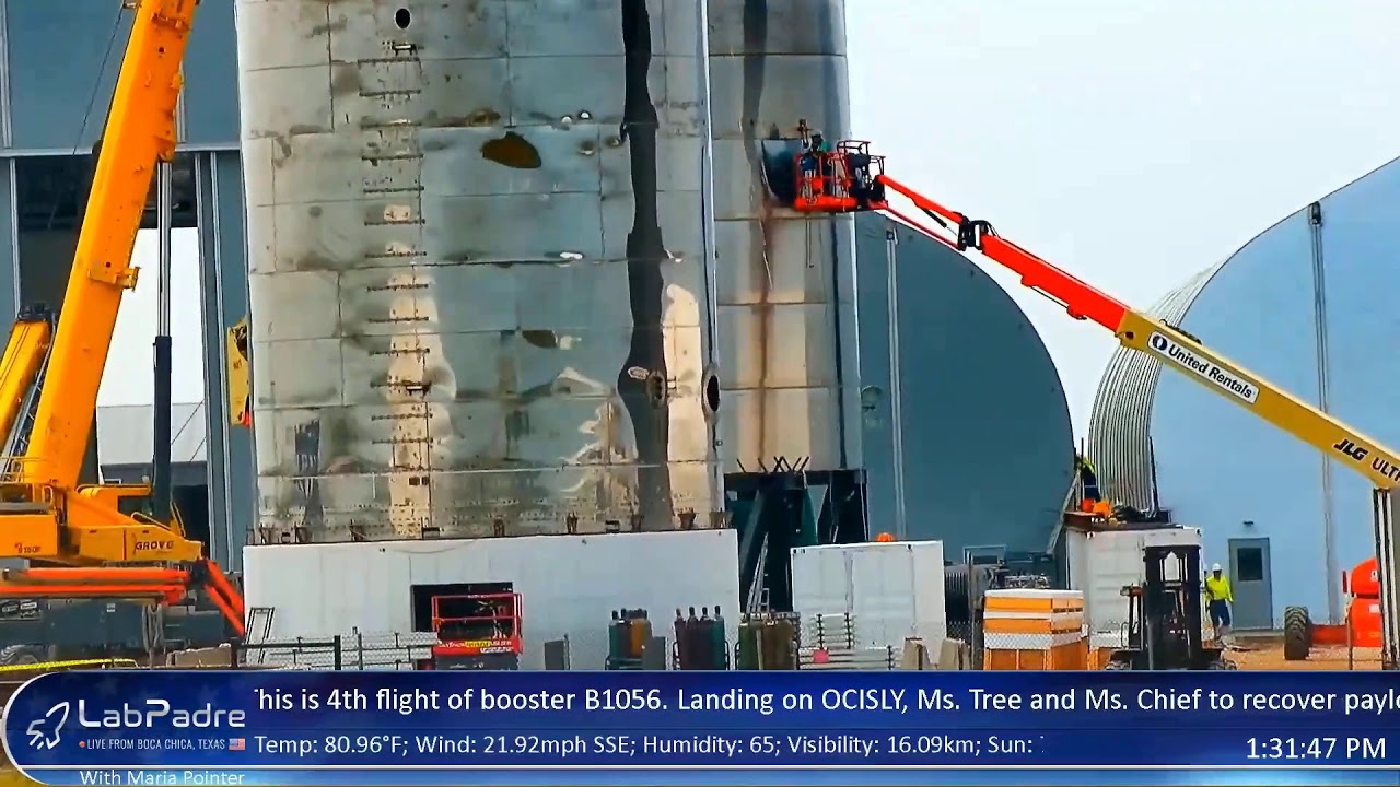 SpaceX Starship assembly 24h timelapse 2020-02-17 - YouTube