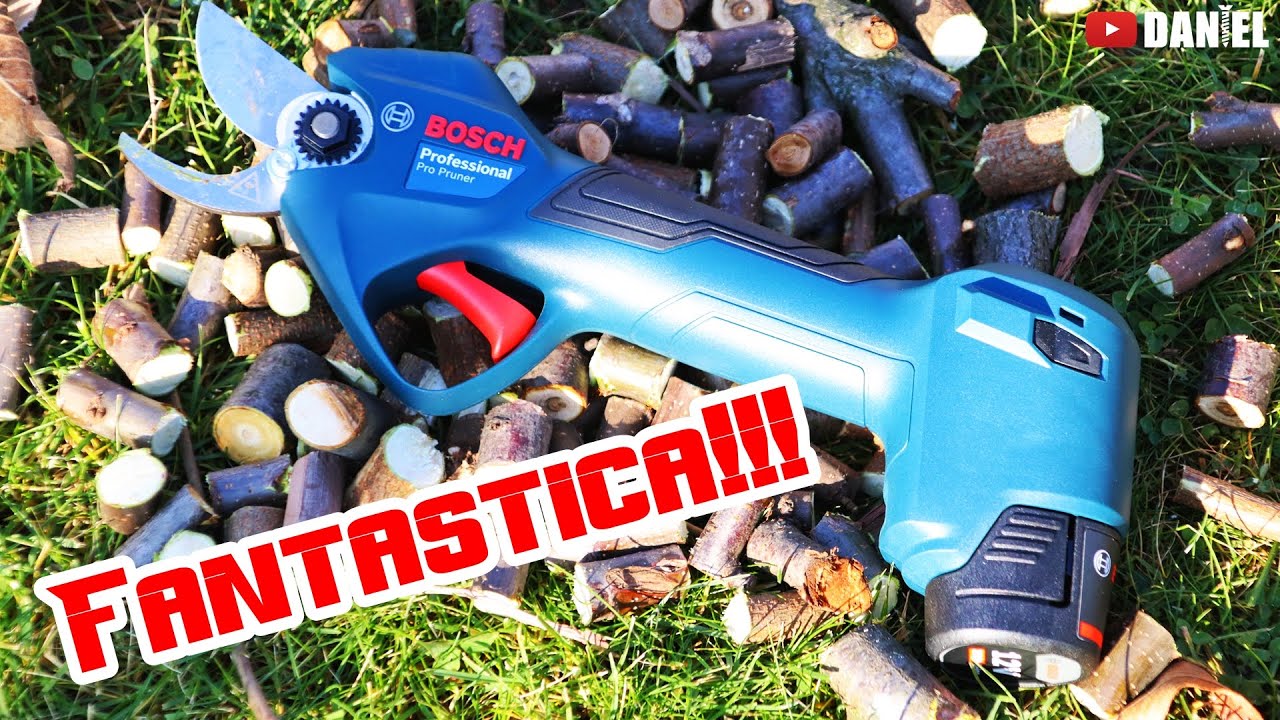 Foarfeca de gradina Bosch Pro Pruner cu acumulator 12V | O s-o vrei si ...