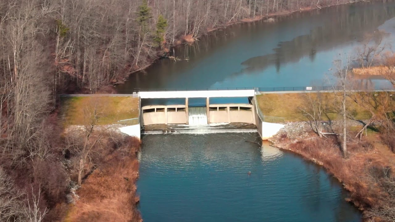 Wingford Farms dam / Ford dam - YouTube