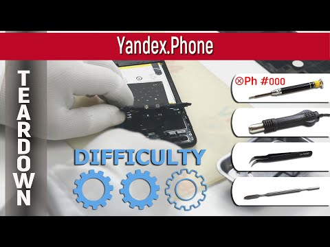 📱 Yandex.Phone Teardown Take apart Tutorial