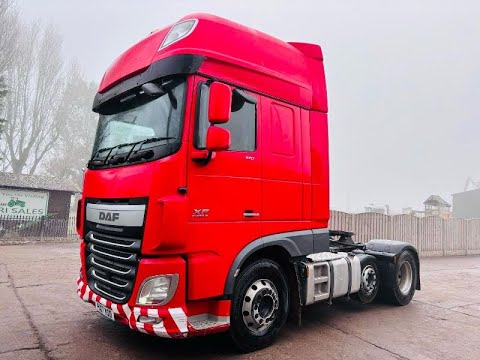 DAF XF510 6X2 TRACTOR UNIT *YEAR 2017* C/W MANUAL GEAR BOX & TIPPING ...