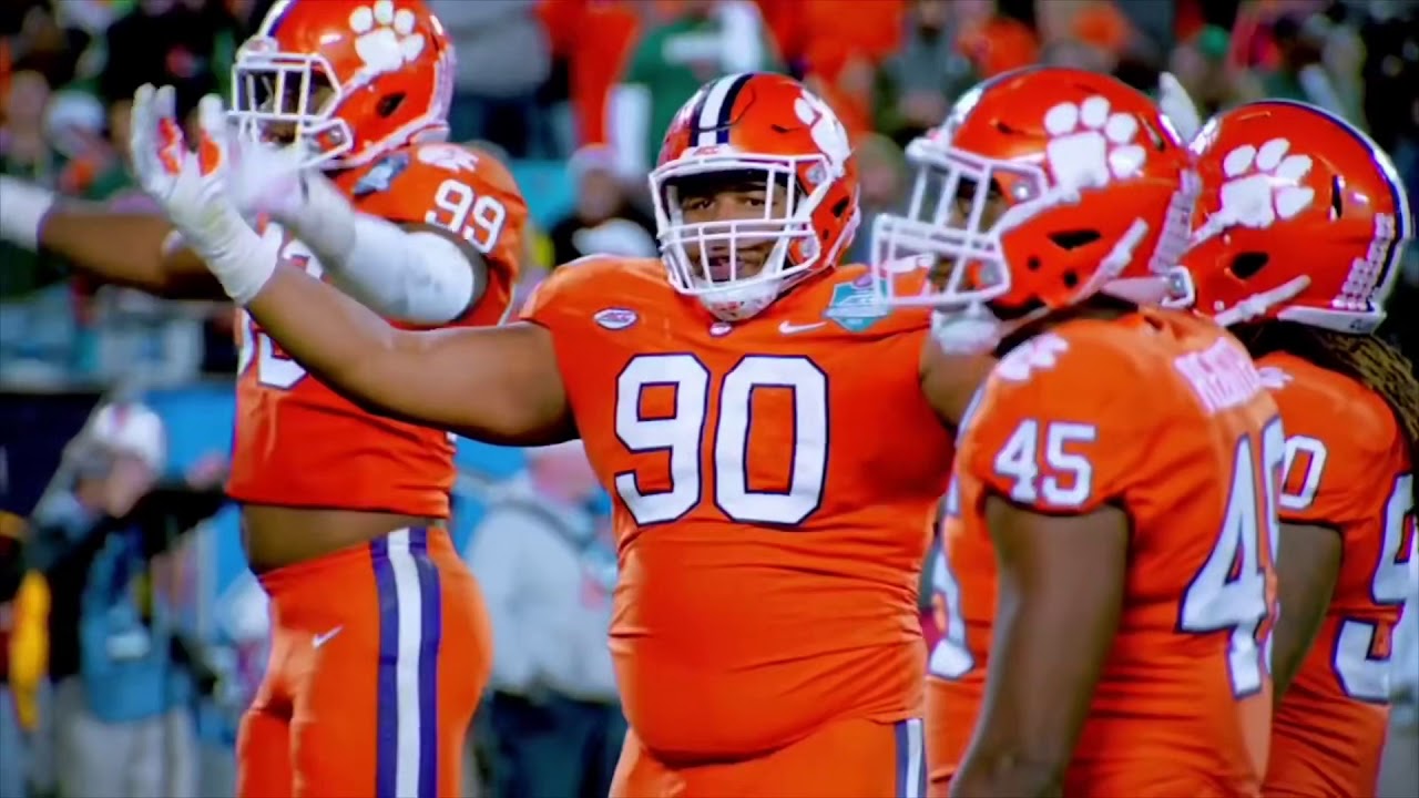 Clemson’s Defensive Line Highlight Mix - YouTube