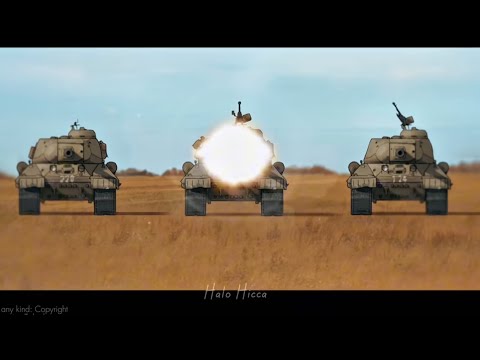 A Panther, Jagdtiger, VS 3 IS-2 (Mod 1944)  | EPIC HD Animation