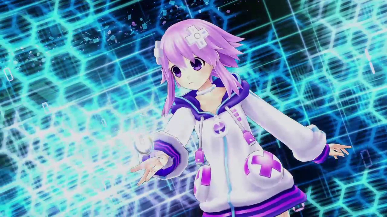 Megadimension Neptunia VII - CPU HDD Transformation Sequence - Aero ...