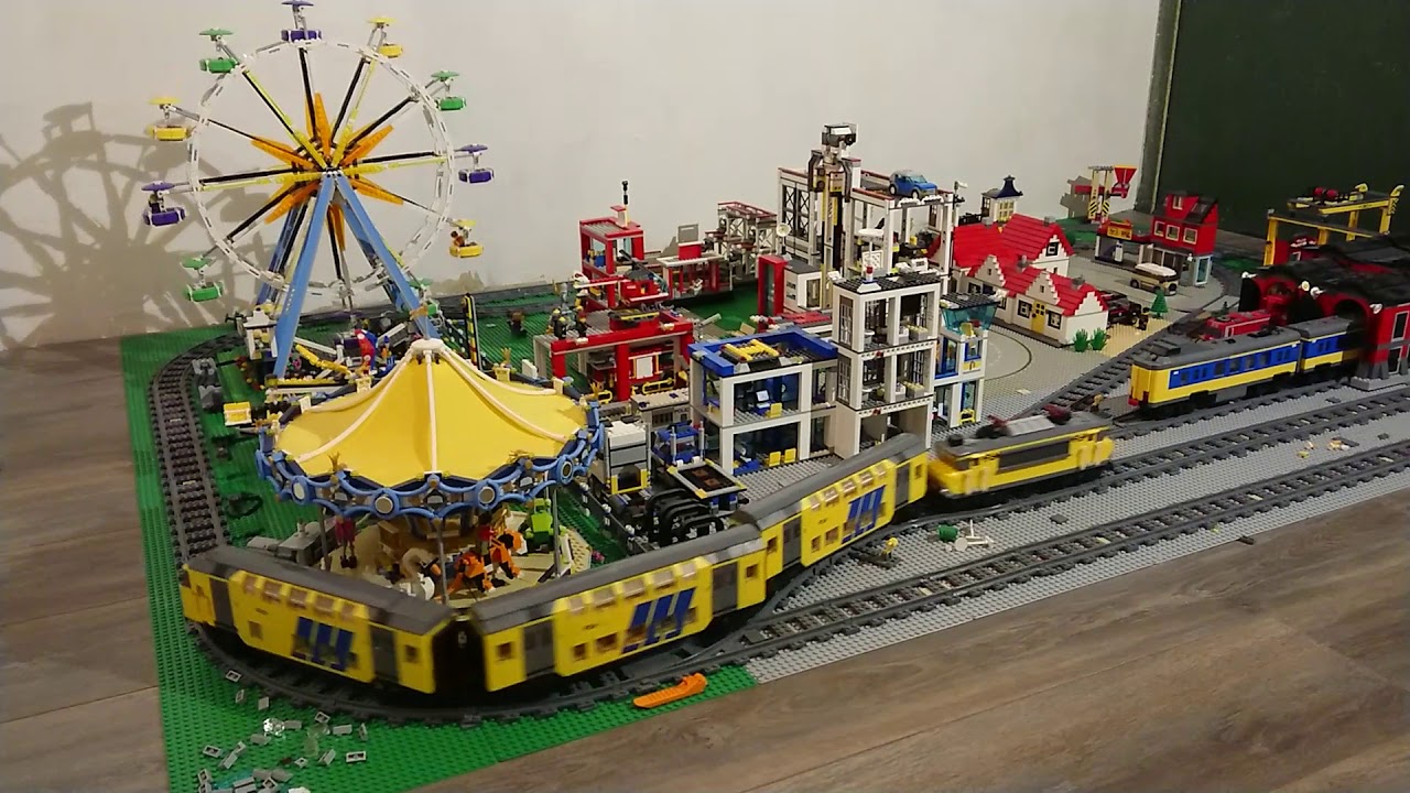 Lego ns dubbeldekker in lego city - YouTube