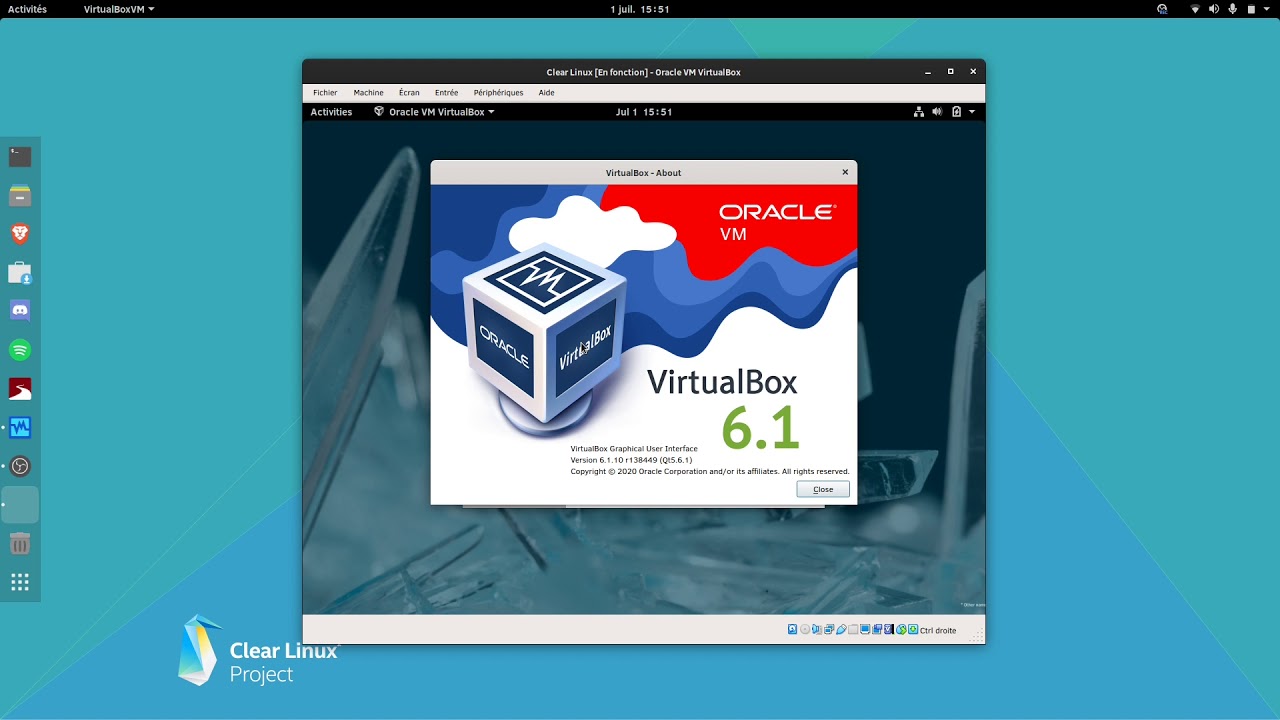 Install Virtualization (Virtualbox, VMware) on Clear Linux 2020 - YouTube