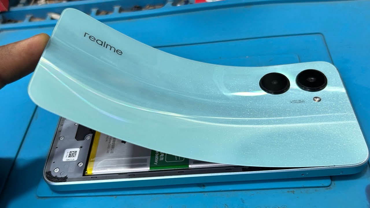 realme c33 disassembly / realme c33 back panel open / realme c33 ...