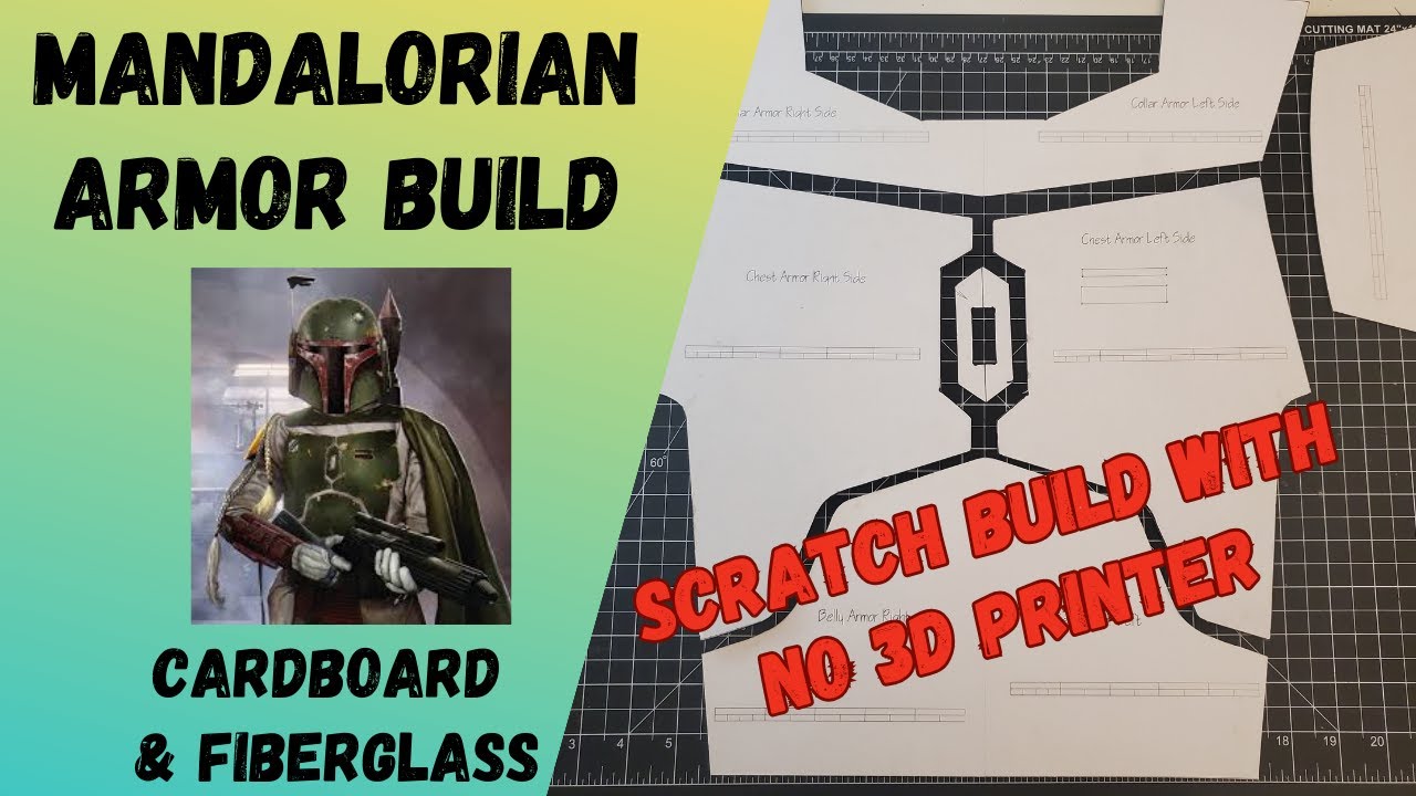 Mandalorian ARMOR Build from Scratch - YouTube
