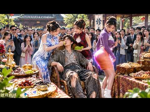 穷小伙治病竟要2个美女亲手喂葡萄伺候！众人都认定他是庸医，谁料下一秒美女总裁屁股上的隐疾竟隔空痊愈！原来小伙竟是一位透视神医，无数美女携重金登门只求他治疗1秒！