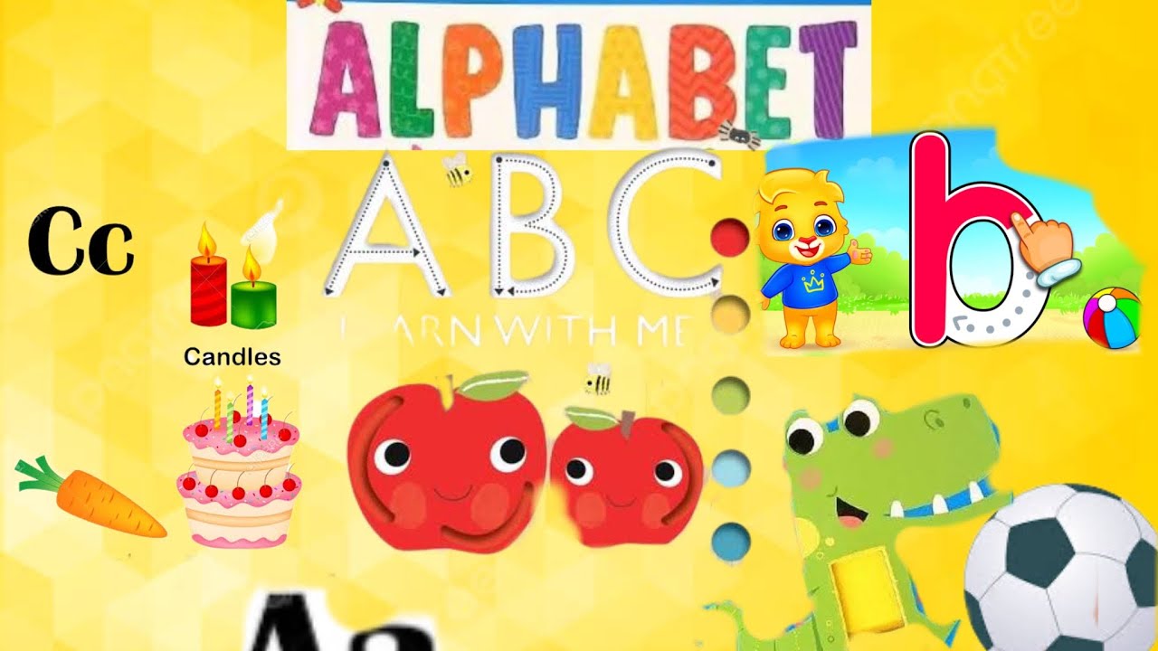 Toddlers learning ABC | Aphabets | - YouTube