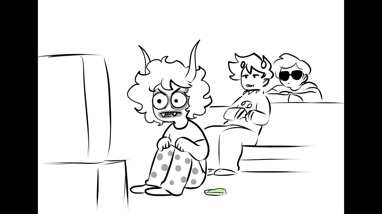 Gamzee should make make his pies bigger [homestuck animation] - YouTube