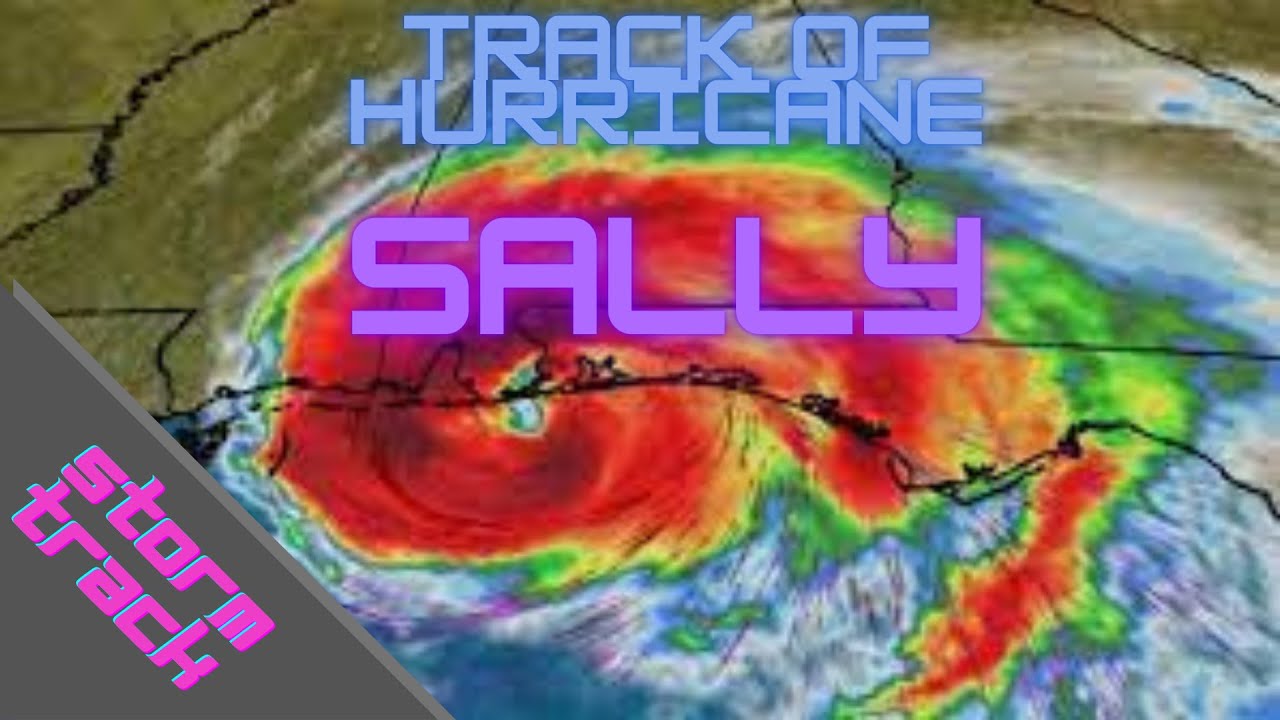 Track of Hurricane Sally 2020 - YouTube