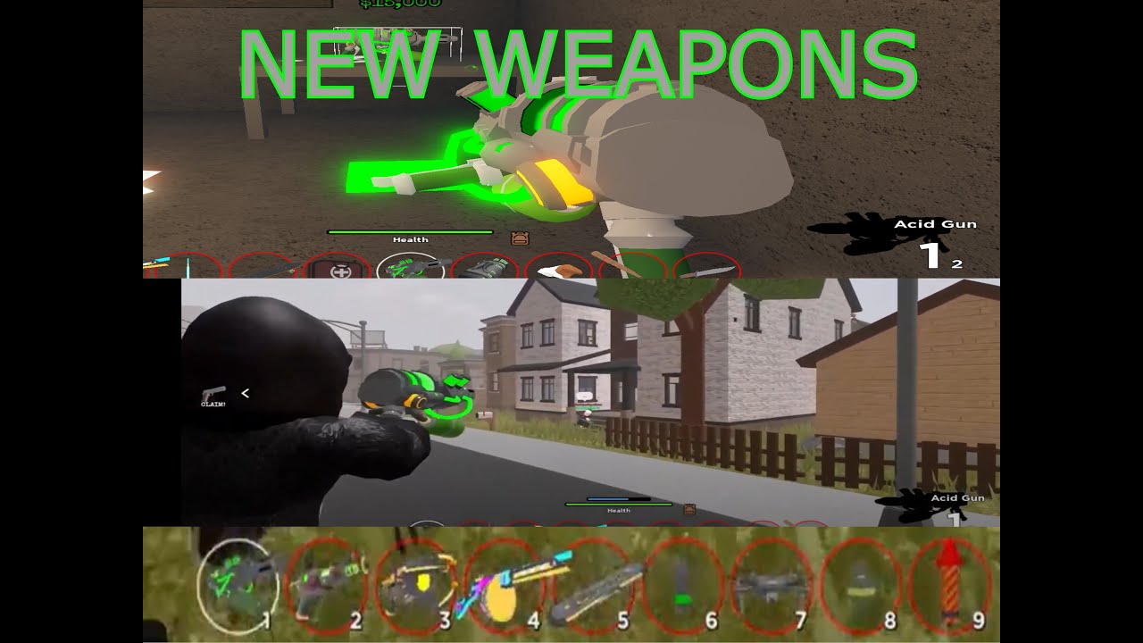 Ohio Raiding With New Acid Gun and Ray Gun - YouTube