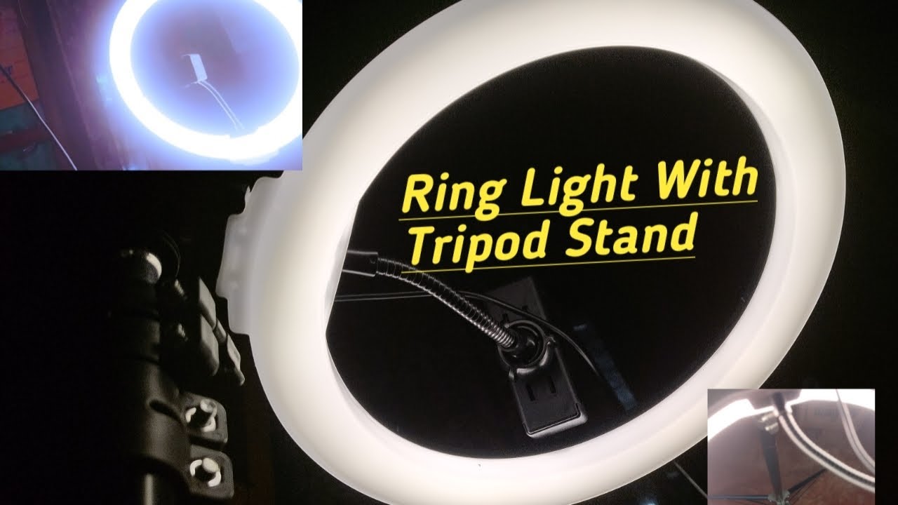 Ring Light With Tripod Stand 😳 - YouTube