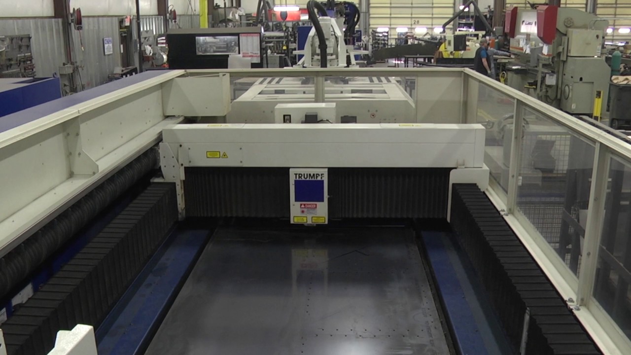 Precision Laser Cutting for Trinity Trailer Parts - YouTube
