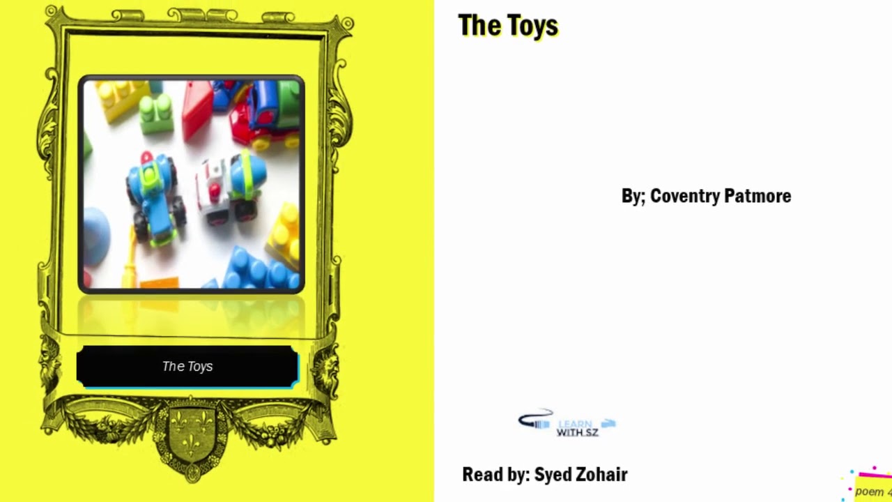 the toys | English poem by famous poet | famous poetry | popular poetry ...