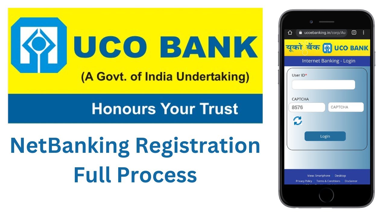 UCO net banking registration online || uco net banking kaise kare ...