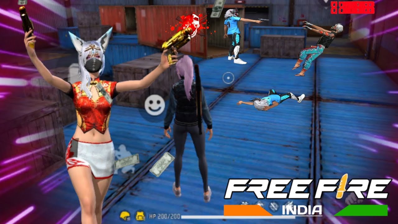 FREE FIRE INDIA LONE WOLF GAMEPLAY ! - YouTube