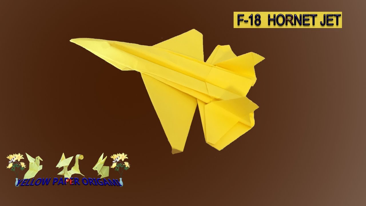Origami F 18